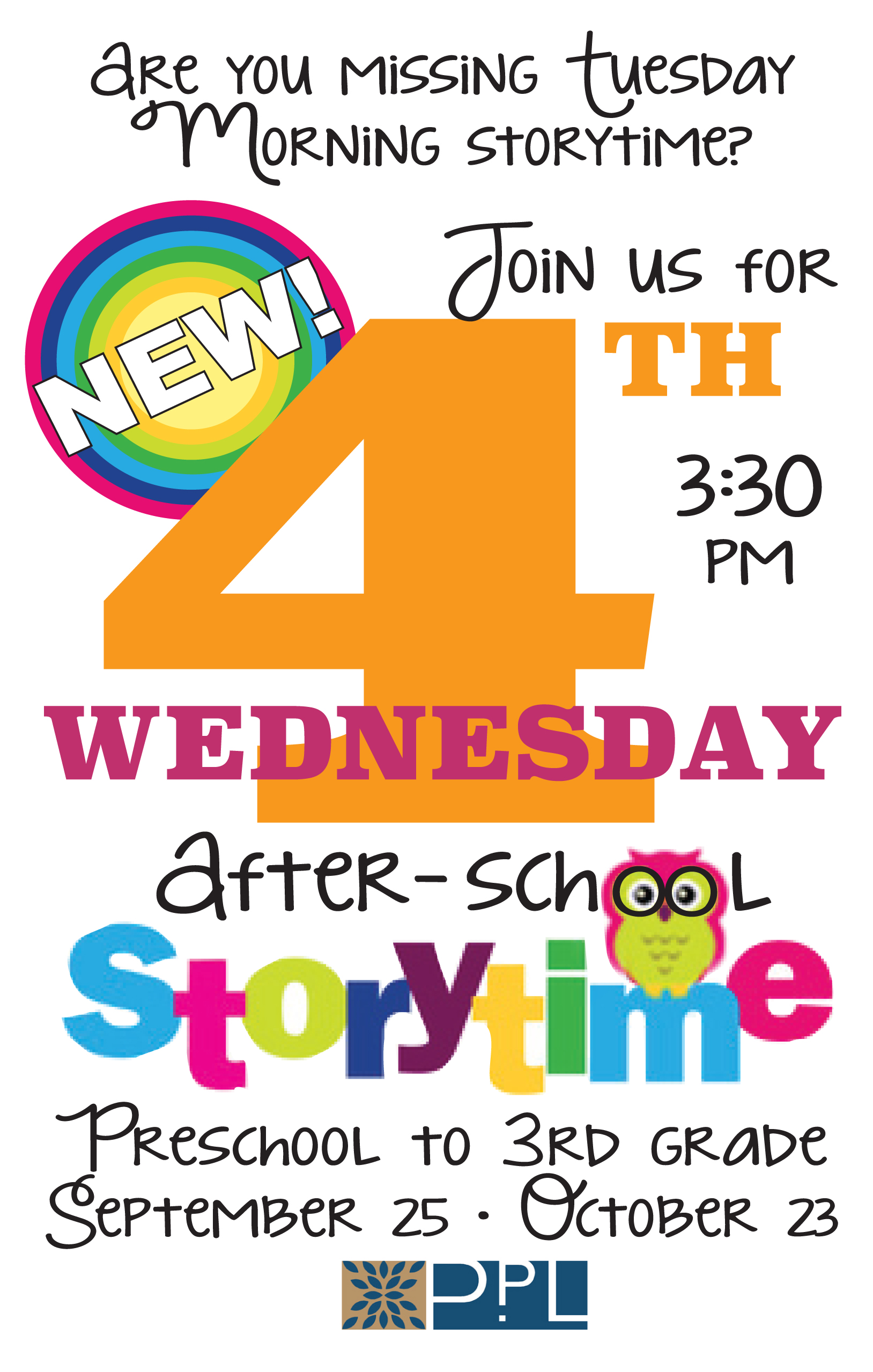 After School Storytime poster